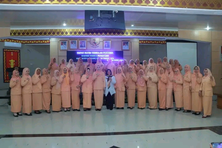 Dharma wanita persatuan Lampura gelar rapat rutin triwulan 1 tahun 2024 ... Dharma wanita persatuan Lampura gelar rapat rutin triwulan 1 tahun 2024 ...